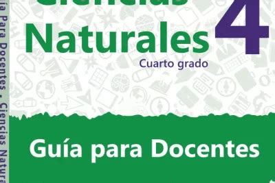 Guía Docente De Ciencias Naturales 4 EGB PDF 2023 2024