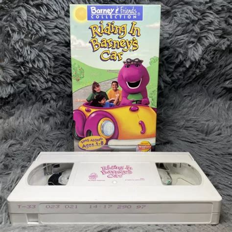 Riding In Barney S Car Vhs Tape Barney Friends Collection Sing