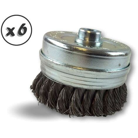 Brosse Coupe Rotative Boisseau Meuleuse D Angle Garnissage Acier