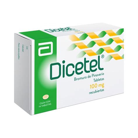 Dicetel 100 Mg 14 Tabletas