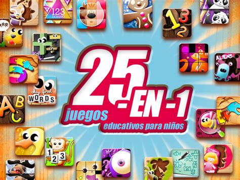 25 juegos educativos para niños A R Entertainment