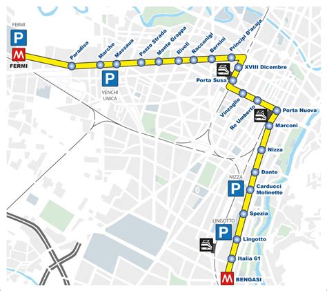 The Metro Line Muoversi A Torino Turin Infomobility Portal