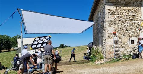 Malleval en Vercors Une équipe de tournage sest installée route de