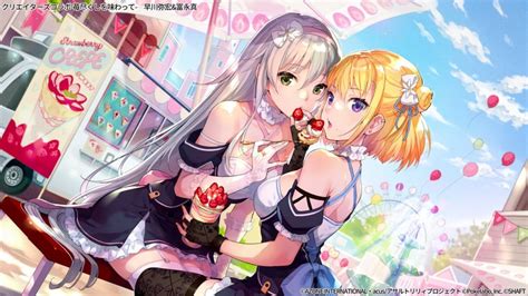 Tominaga Shin And Hayakawa Yahiro Assault Lily Drawn By Nishimura Eri