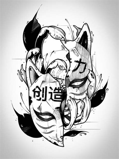 Kitsune Disegni Di Tatuaggio Idee Per Tatuaggi Tatuaggi Immagini