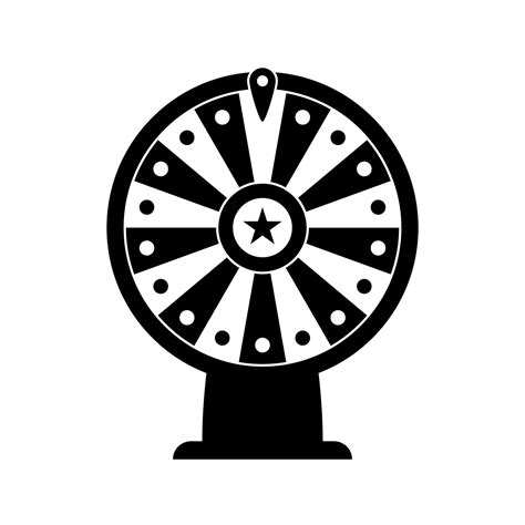 Fortune Wheel Isolated On White Background Vector Art At Vecteezy