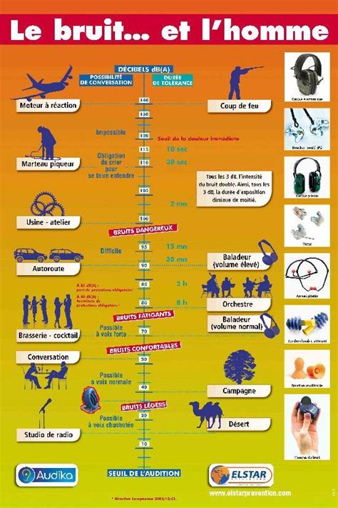 Science Infographic L Homme Et Le Bruit InfographicNow Your