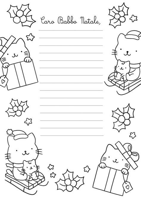 A Black And White Drawing Of Christmas Items