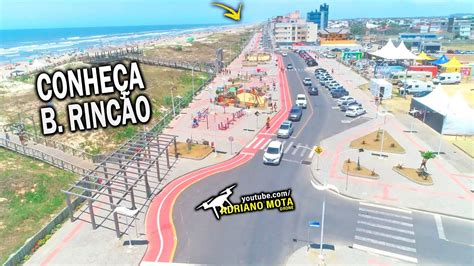 Balneário Rincão SC PRAIA CALÇADÃO PRAÇA NOVA da ZONA SUL YouTube