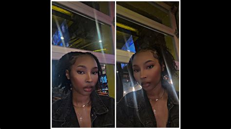 Criss Cross Rubber Band Twist Out Hair Tutorial YouTube