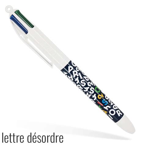 Stylo Bic 4 Couleurs Jeux Olympiques Paris 2024 3 90