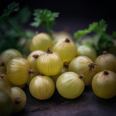 Um Cacho De Uvas Uma Folha Verde No Topo Foto Premium