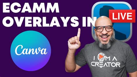Create Live Stream Graphics Overlays In Canva For Ecamm Live Youtube