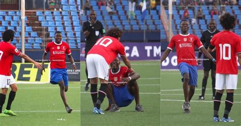 Passionate Fan Invades Field To Meet Mohamed Salah During Sierra Leone