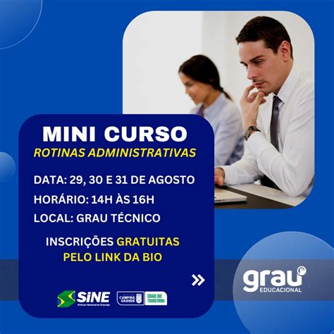 Prefeitura de Campina Grande está inscrições abertas para três