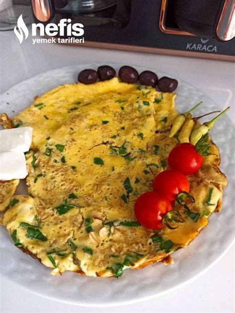 Yulaflı Omlet Nefis Yemek Tarifleri 10595394