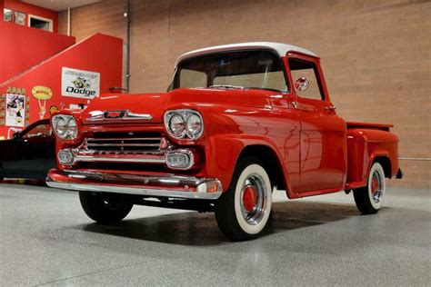 1958 Chevrolet 3100 Apache Stepside Pickup Fully Restored Show Truck