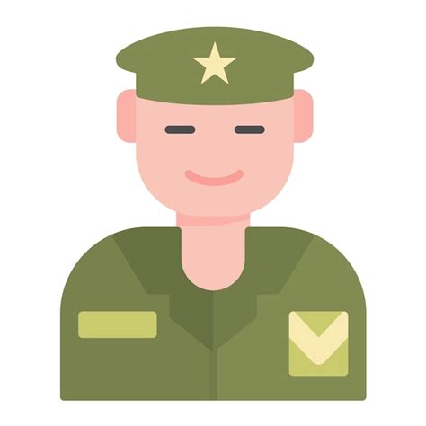 Ilustra O Plana Do Capit O Do Ex Rcito Vetor Premium