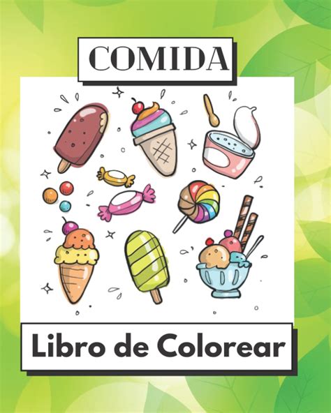 Buy Libro de Colorear Comida Libro para colorear para niños a partir