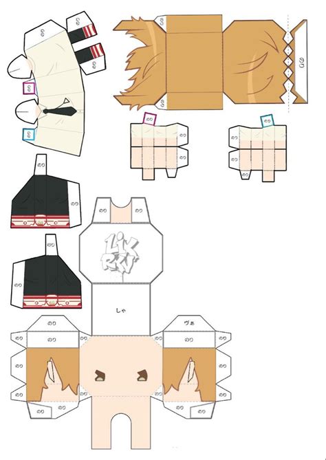 DENJI CHAINSAW MAN pjsk papercraft ﾟ Paper crafts A4 paper