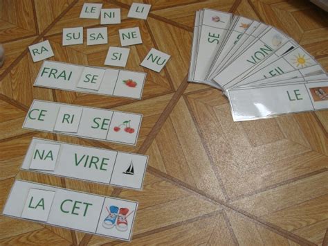 Trouve Les Bonnes Syllabes Et Formes Les