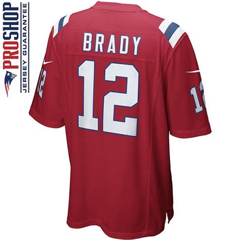 Official New England Patriots ProShop Nike Tom Brady 12 Throwback