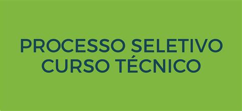 Processo Seletivo 2023 1 Cursos Técnicos Fatec Sertão Central CENTEC