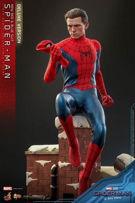 Spider Man New Red And Blue Suit Deluxe Version Hot Toys Mms