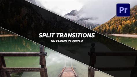 Make Split Slice Transitions In Premiere Pro No Plugins Youtube