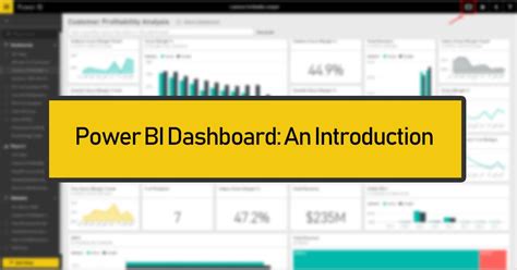 Introduction To Power BI Dashboards Dynamic Web Training