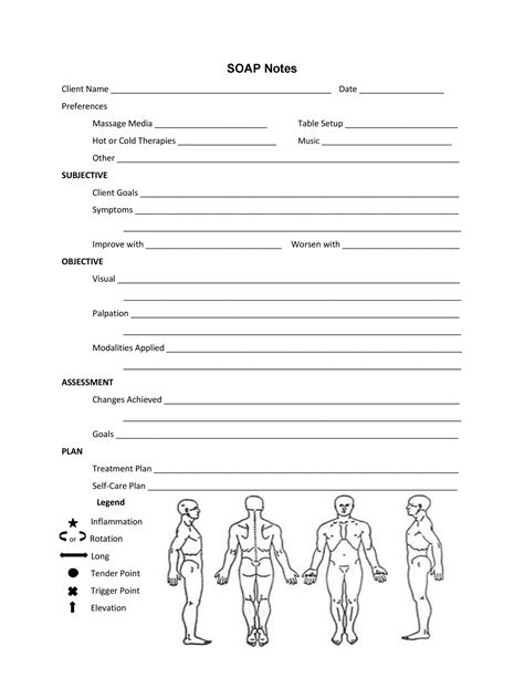 Printable Nurses Notes Template Printable JD