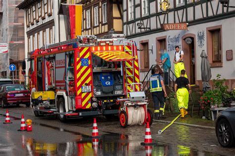 Schwere Unwetter Auch Im Ortenaukreis Heftiger Starkregen Setzt