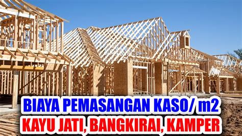 Cara Menghitung Biaya Pemasangan Kaso Kayu M Ahsp Rab Youtube