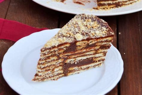 Bolo De Bolacha Cobertura De Chocolate Ruralea