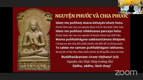 KHÓA THIỀN VIPASSANĀ 12 NHÂN DUYÊN TRUYỀN THỐNG MOGOK SAYADAW OBHASA