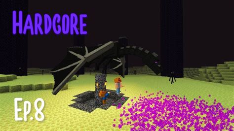 Hardcore Ep 8 Beat Ender Dragon Without Armour YouTube