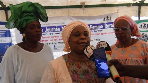 Touba Aly Mbenda Célébration Journée Mondiale de la Femme Rurale par