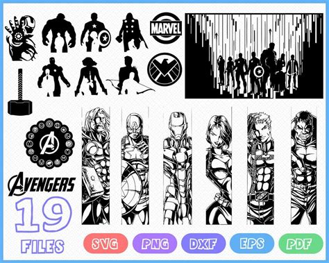 Free SVG Avengers Svg Bundle 6620 SVG File