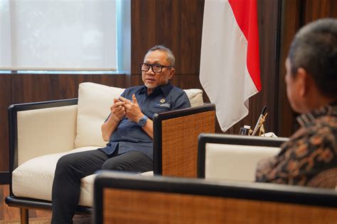 Pertemuan Mendag Dengan Dirut PT Sucofindo PT Surveyor Indonesia Dan