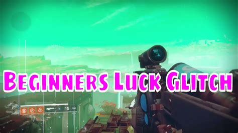 Destiny 2 Glitch Nessus Beginners Luck Glitch YouTube