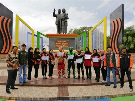 Peringati HPSN Pemuda Pancasila Mapala Salawat Kampanye Bahaya Sampah