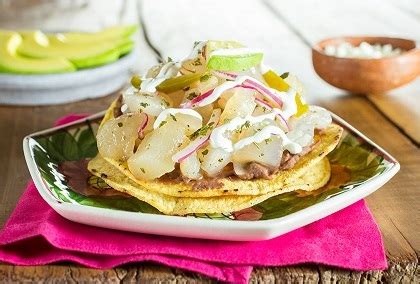 Tostadas de pata de res en escabeche Recetas Nestlé