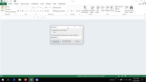 protect excel file workbook password protected workbook file how to create read only workbook