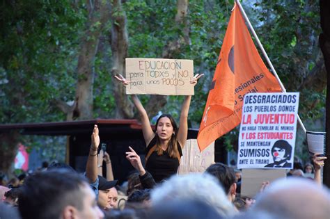 Histórica y multitudinaria marcha en Rosario en defensa de la