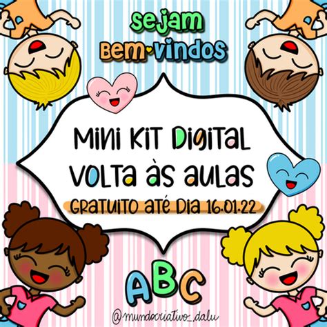 Mini Kit Digital Volta às Aulas Mundo Criativo da Lú