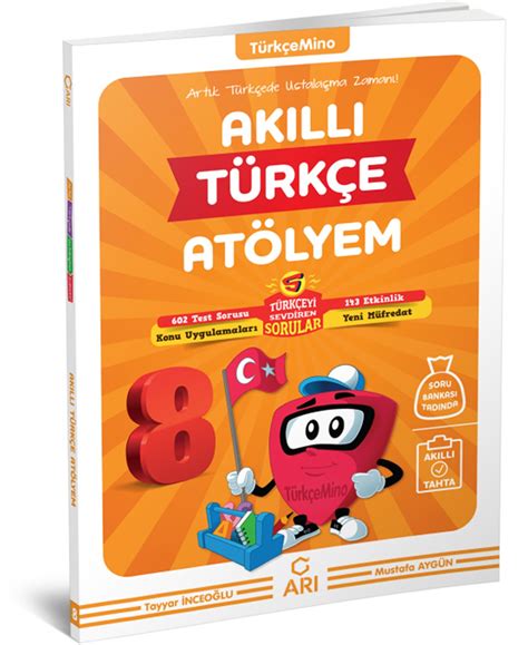 Arı Yayıncılık 8 Sınıf TürkçeMino Akıllı Türkçe Atölyem