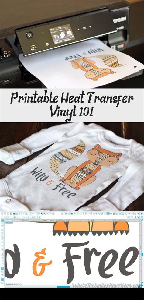 Printable Heat Transfer Vinyl For Inkjet Printers
