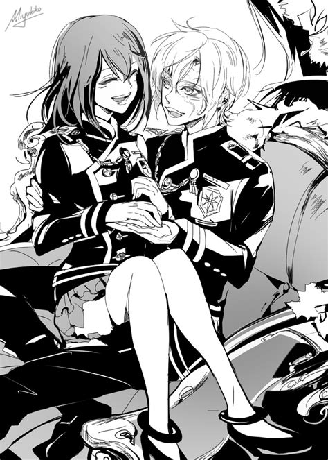 Lenalee Lee And Allen Walker D Gray Man Drawn By Miyukiko Danbooru