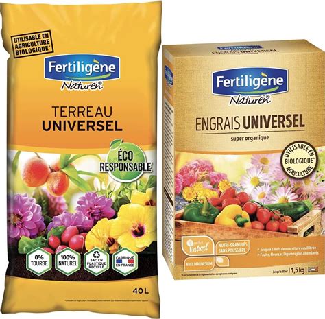 Fertiligene Terreau Universel Eco Responsable L Et Naturen Engrais