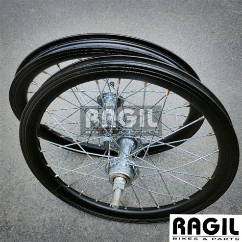 Jual WHEELSET SEPEDA 16 ALLOY DOUBLE WALL HITAM VELG RIMS RIM ALLOY